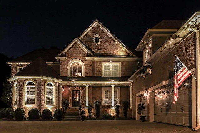 Residential Architectural Lighting Design - Transitional - Exterior ...