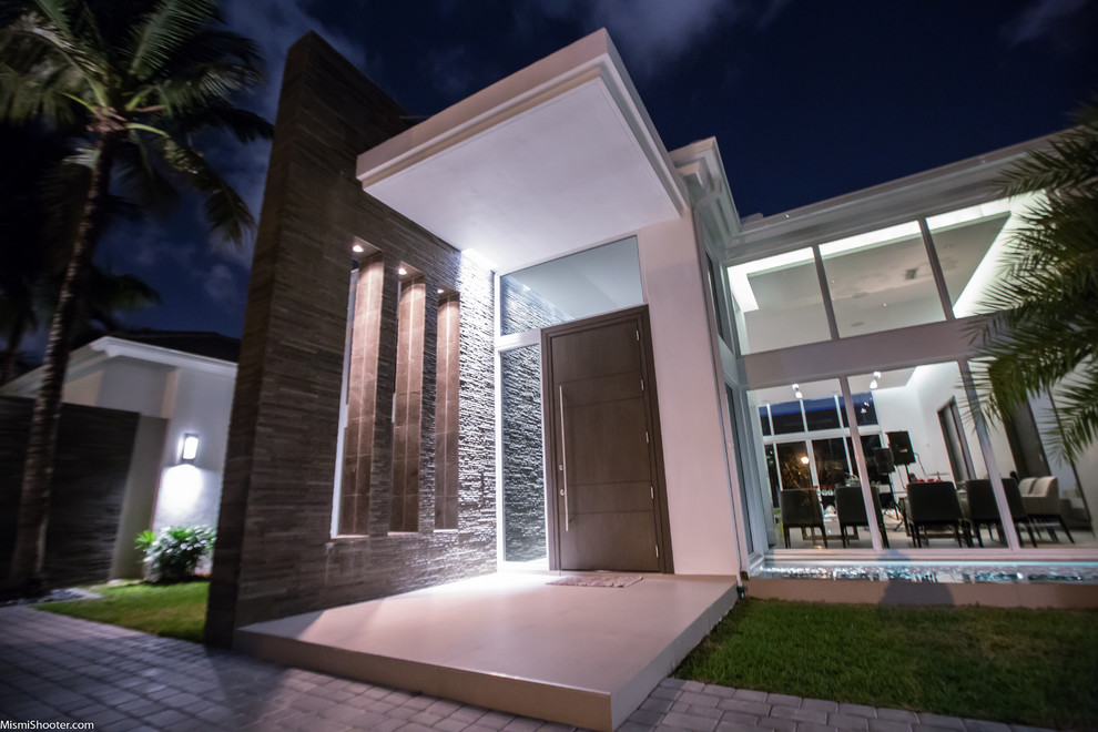 Residential Project in Golden Beach, FL - Contemporary - Exterior ...