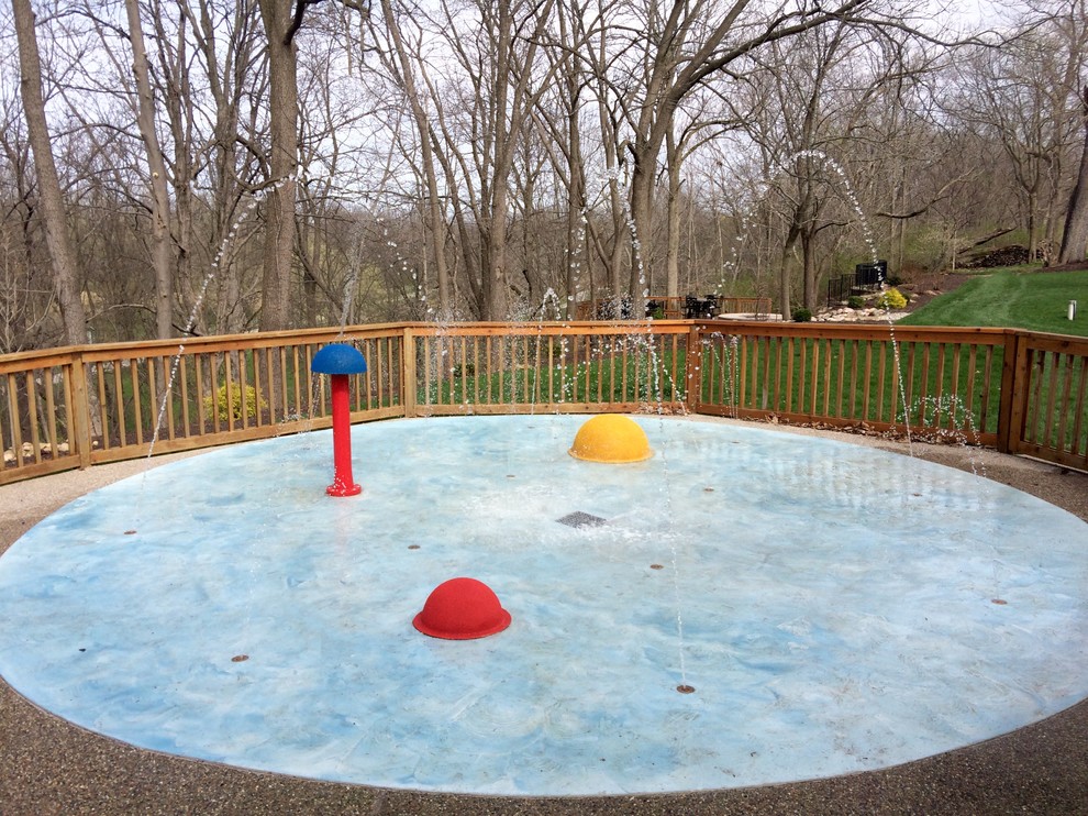 Residential Splash Pad - Traditional - Exterior - Indianapolis - by My ...