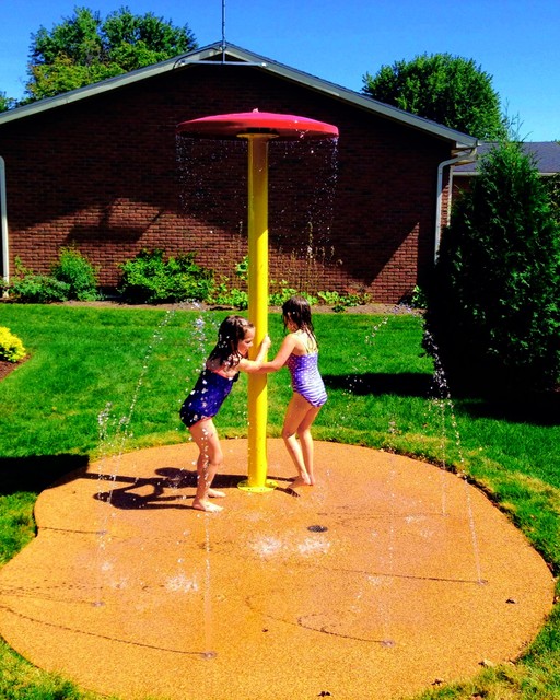 Residential Splash Pad - Traditional - Exterior - Cleveland - by My ...
