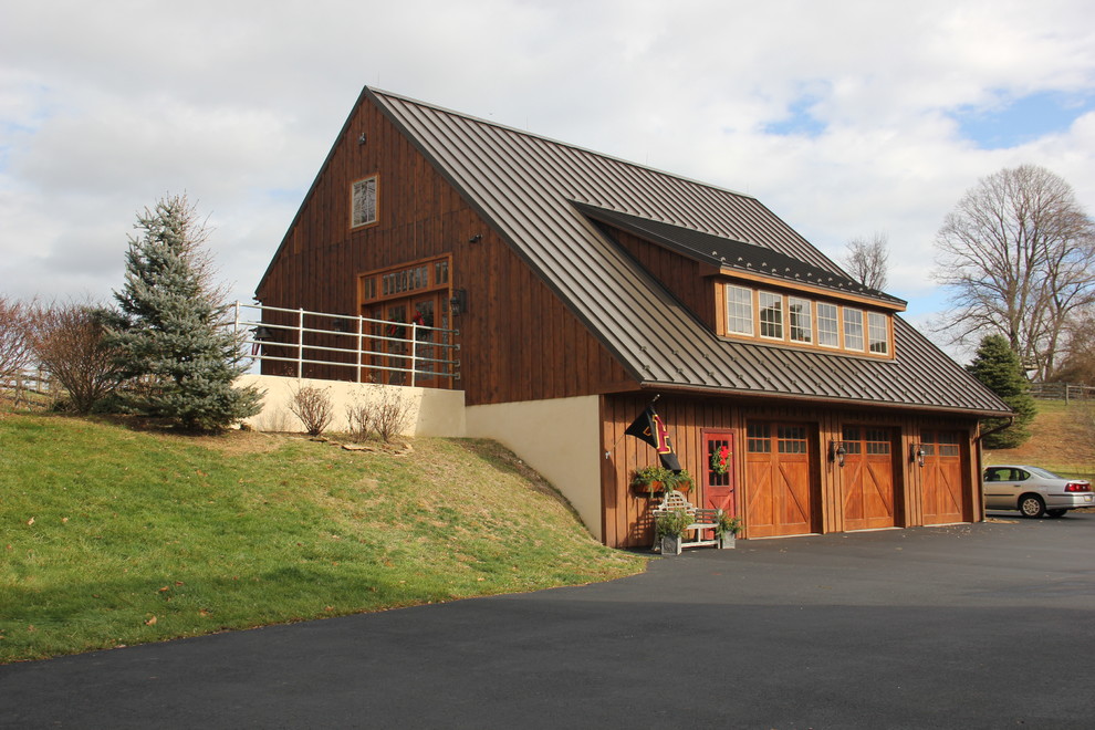 Restoration Bank Barn in Villanova, PA - Traditional - Exterior ...