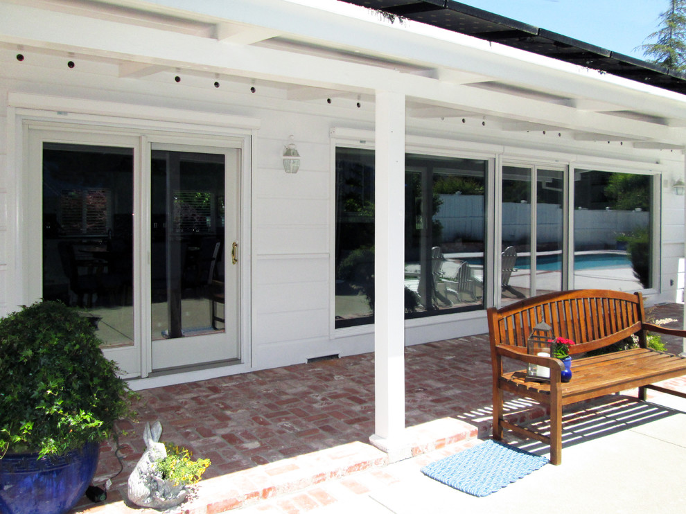 Retractable Sun Screens - Doors - Traditional - Exterior - San ...