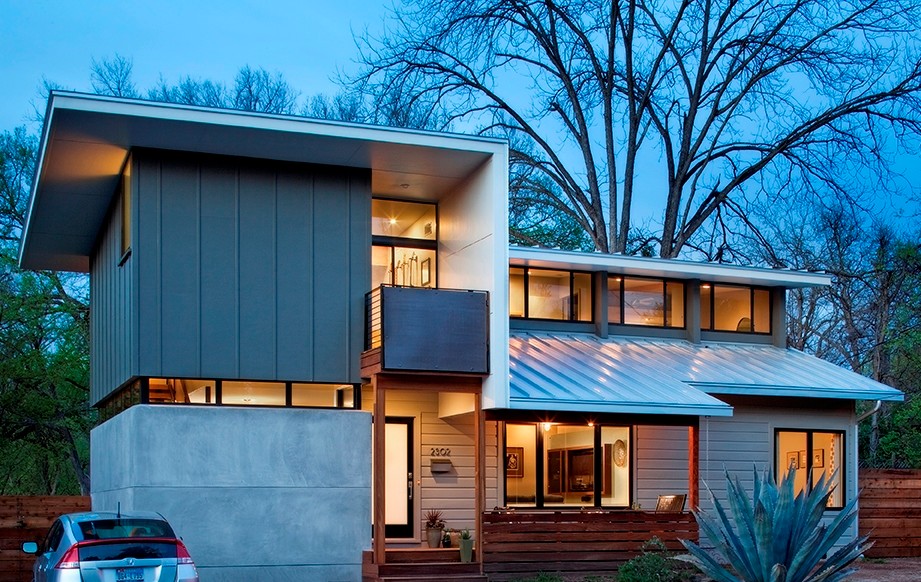 retro modern - Contemporary - Exterior - Austin - by mark lind, sun ...