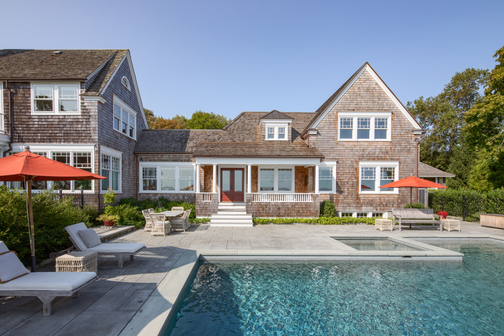 Rhode Island addition - Beach Style - Exterior - Boston - by Jeff Adams ...