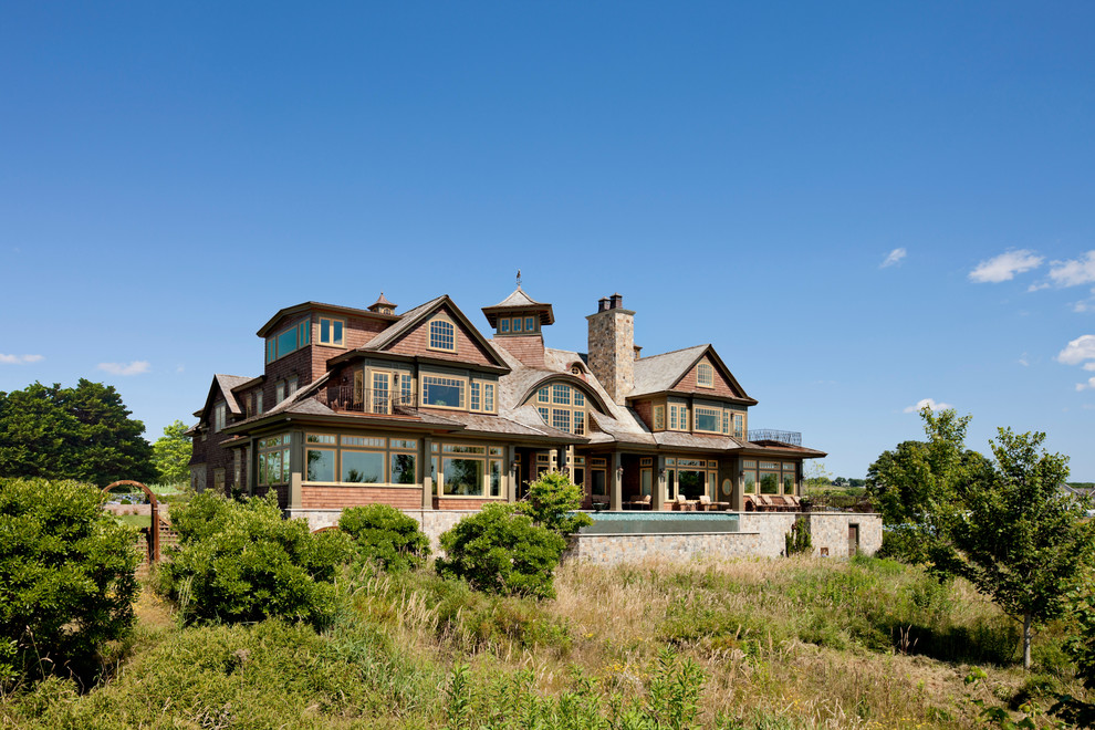 Rhode Island Coastline - Beach Style - Exterior - New York - by Robert ...