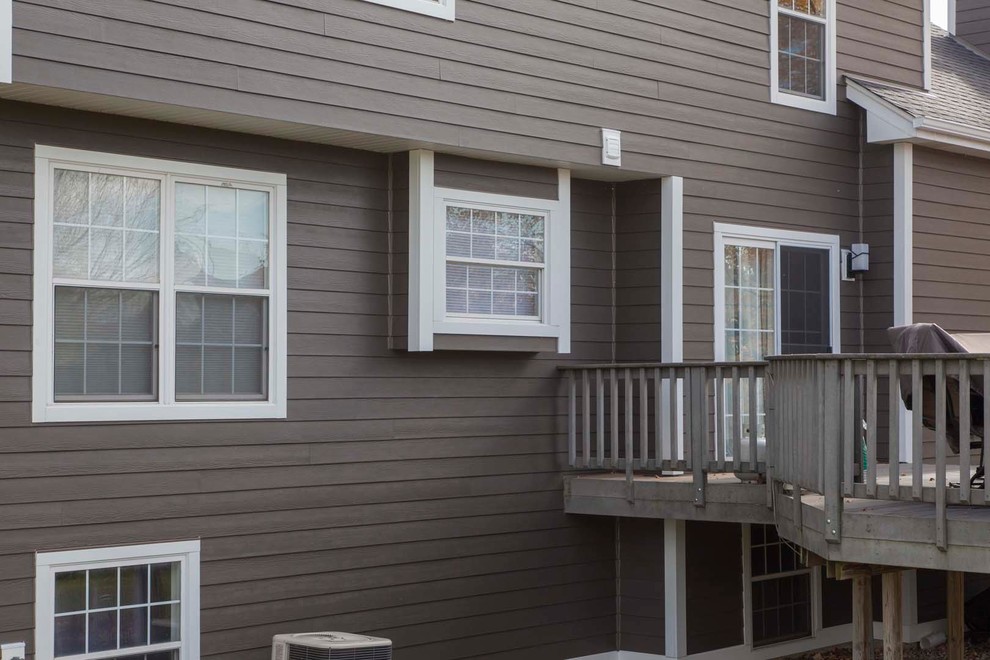 Rich Espresso James Hardie Siding Exterior - Traditional - Exterior ...