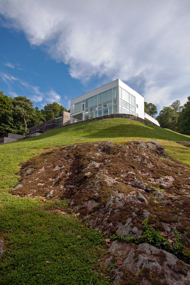 Richard Meier Pavilion - The Shamberg House - Modern - Exterior - New ...