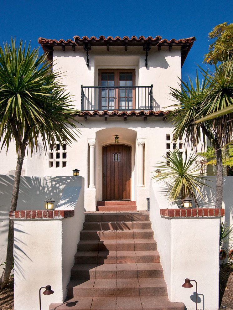 Richard Requa Historic Remodel and Addition - Mediterranean - Exterior ...