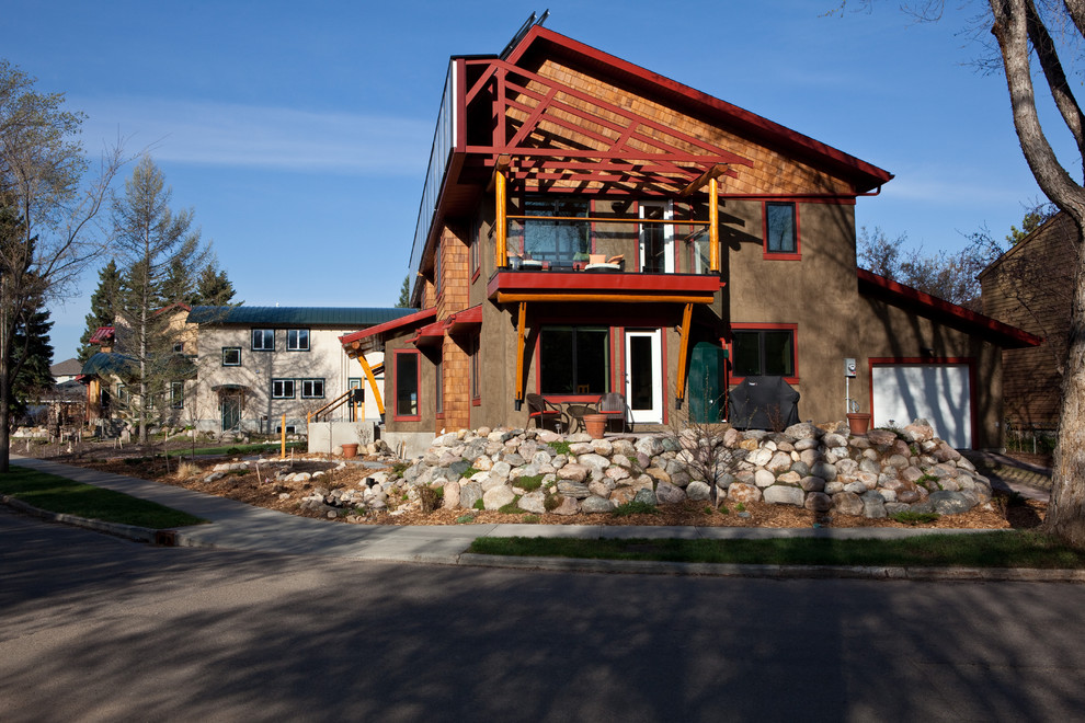 Riverdale NetZero - Contemporary - Exterior - Edmonton - by Habitat ...