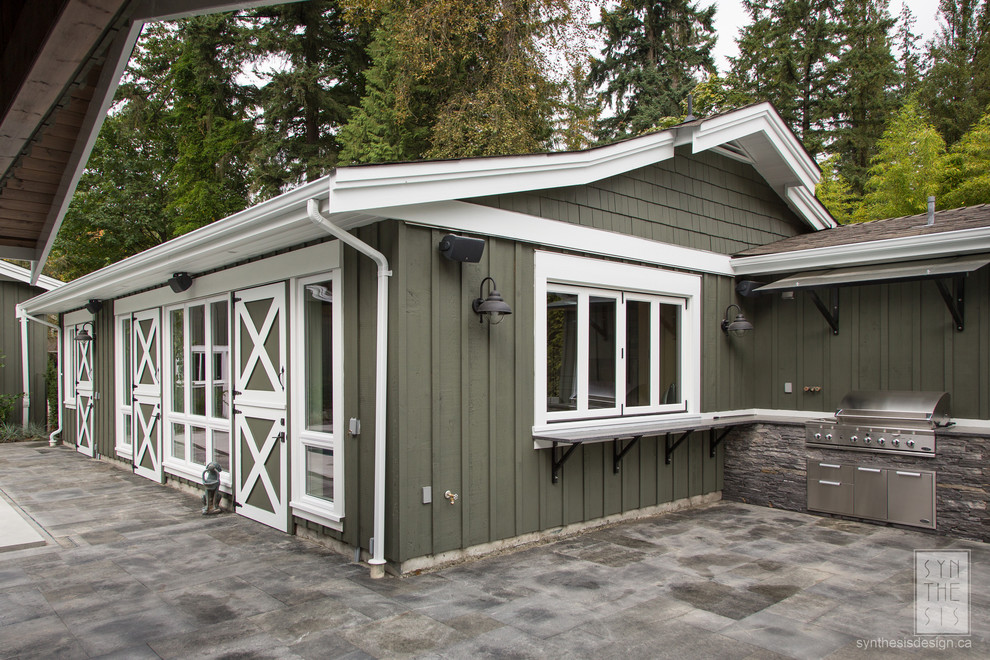 Riverside Cabana - Traditional - Exterior - Vancouver - by Synthesis ...