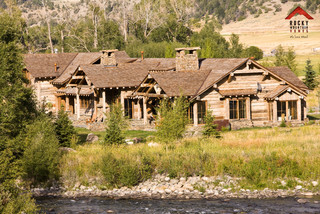 Riverside Rustic - Rocky Mountain Homes - Rustic - Exterior - Other ...