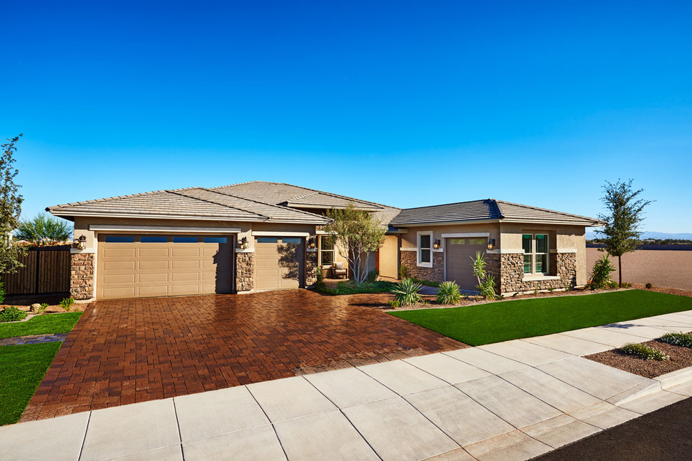 Robert model home in Arizona - Contemporary - Exterior - Denver - by ...