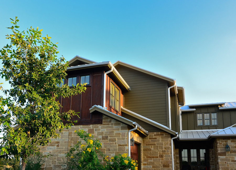 Robinson Ranch - Rustic - Exterior - Austin - by Barron Custom Design ...