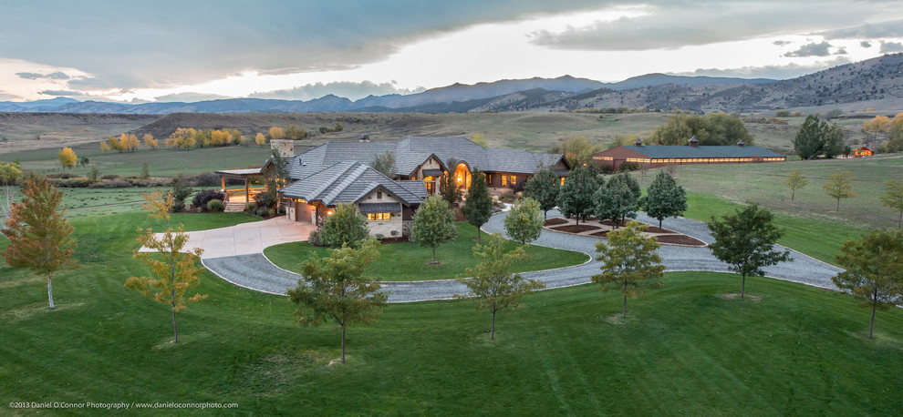 Rocking R Ranch Estate & Equestrian Center - Traditional - Exterior ...