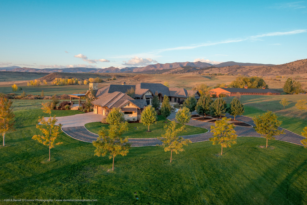 Rocking R Ranch Estate & Equestrian Center - Traditional - Exterior ...