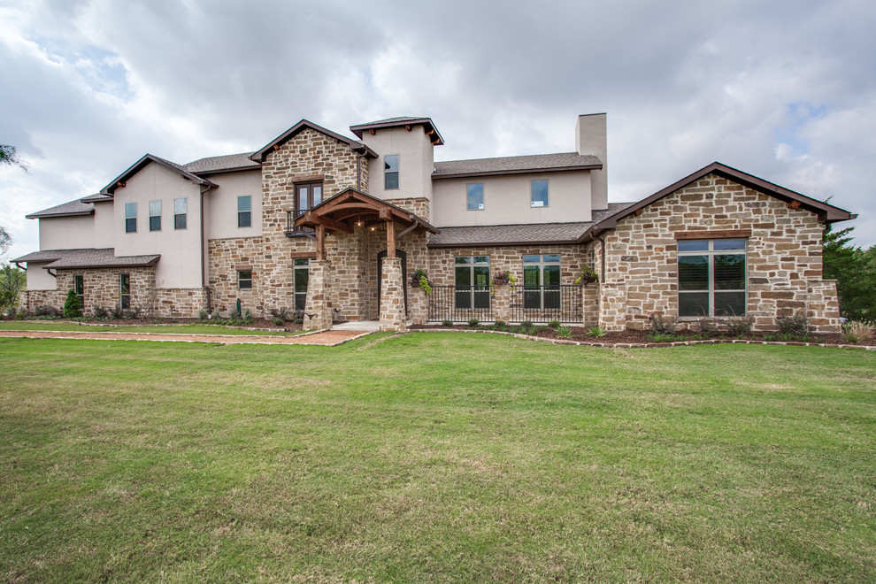 Rockwall Home - Rustic - Exterior - Dallas - by Gardner Custom Homes ...