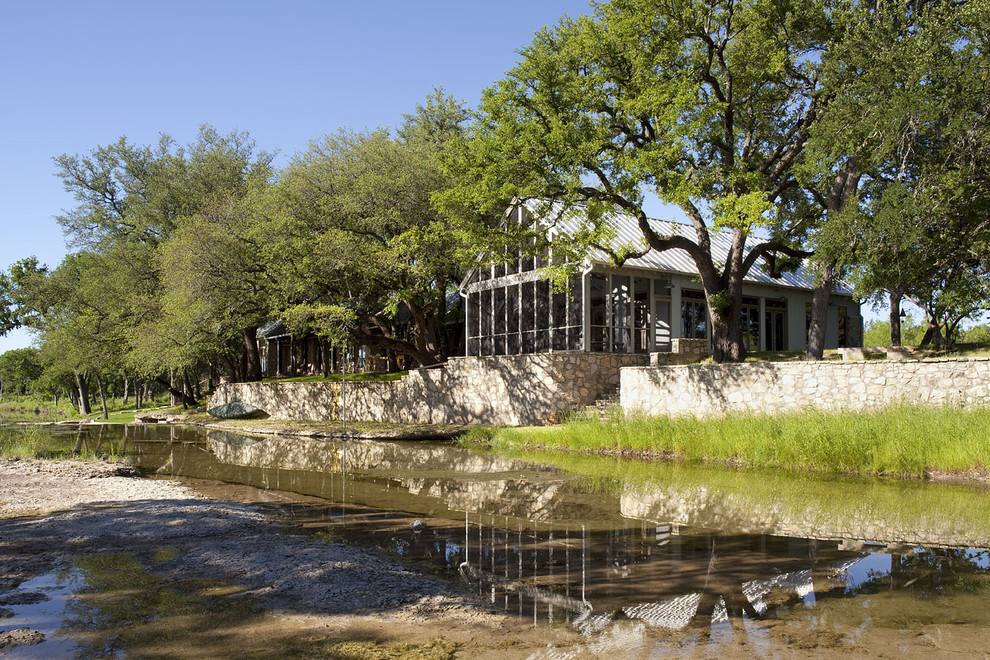 Rocky Creek Ranch - Rustic - Exterior - Austin - by Studio Steinbomer ...