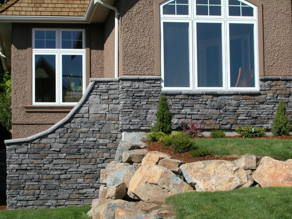 Rocky Mountain Traditional Stone - Traditional - Exterior - Vancouver - by Rocky Mountain ...