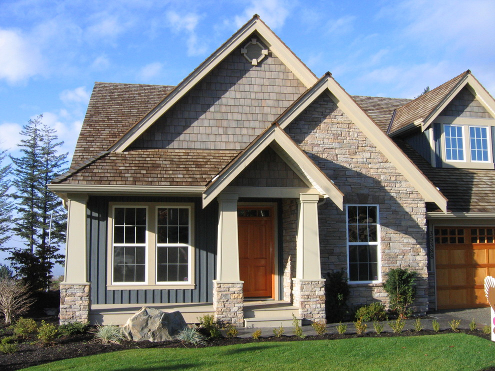 Rocky Mountain Traditional Stone - Traditional - Exterior - Vancouver ...