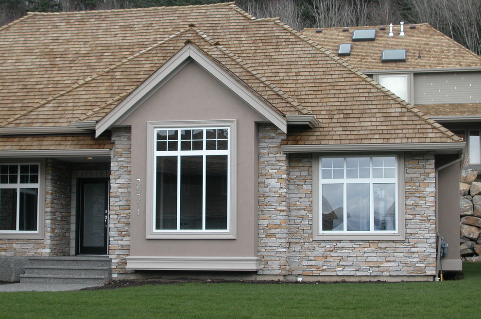 Rocky Mountain Traditional Stone - Traditional - Exterior - Vancouver ...