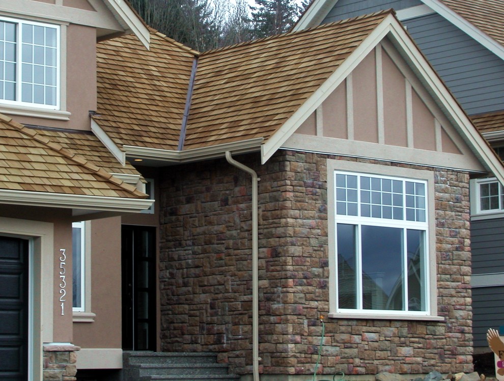 Rocky Mountain Traditional Stone - Traditional - Exterior - Vancouver ...