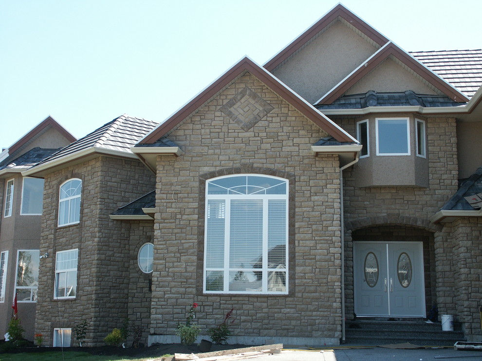 Rocky Mountain Traditional Stone - Traditional - Exterior - Vancouver ...