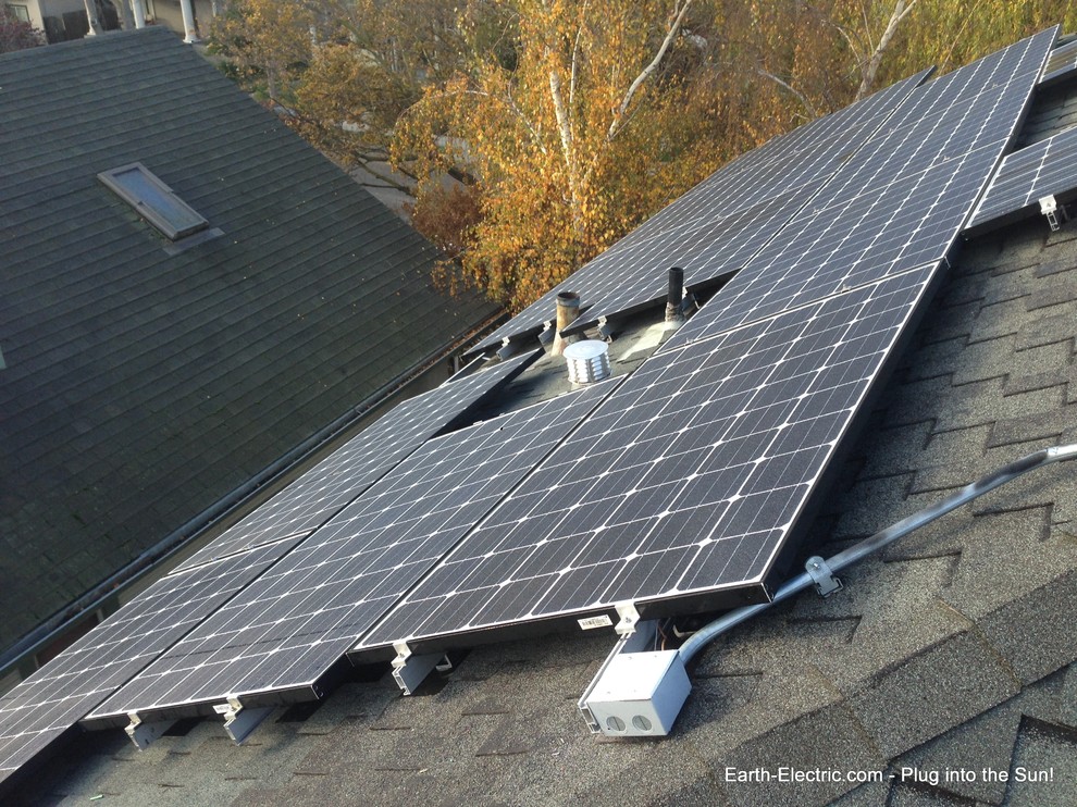 Roof-Top Solar Panels - Traditional - Exterior - San Francisco - by ...