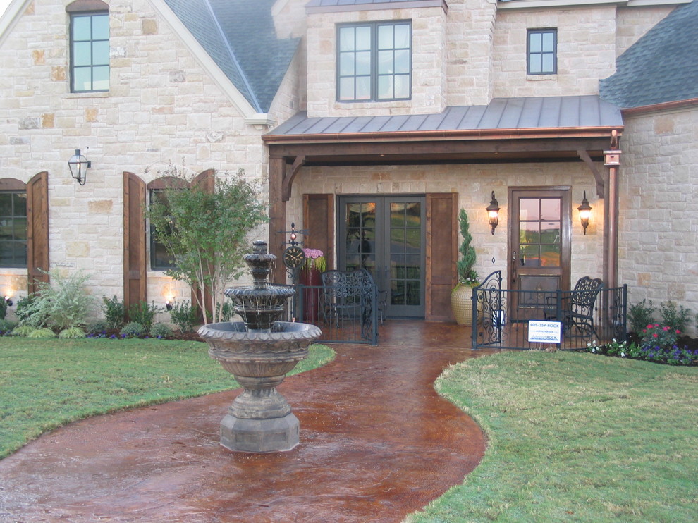 Rose Creek Custom Home - Oklahoma City - Traditional - Exterior ...