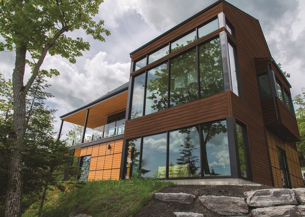 Royal® AlumiPro Cedar Renditions™ in Amberwood - Exterior - by Westlake ...