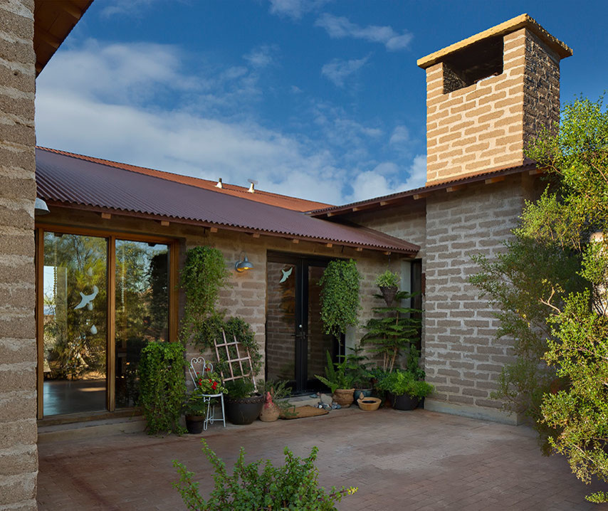 Rural Adobe - Southwestern - Exterior - Phoenix - by Clint Miller ...