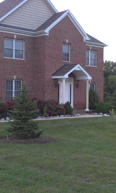 Rural Front Entry - After - Traditional - Exterior - Chicago - by J. A ...