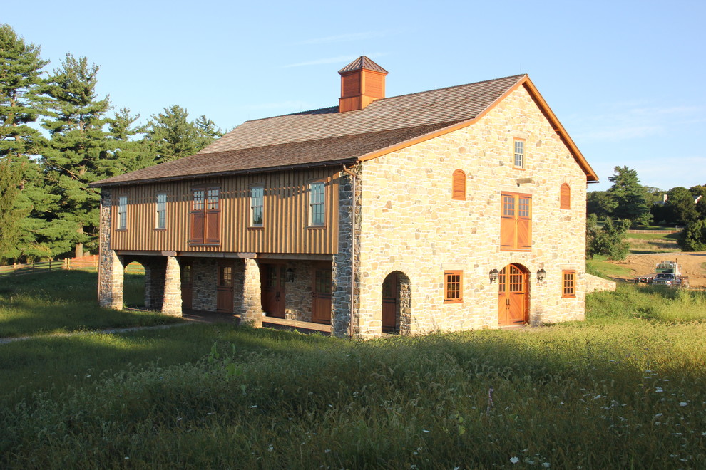 Rustic Bank Barn - Chester County, PA - Craftsman - Exterior ...