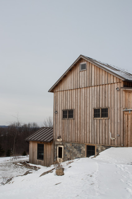 Rustic Barn Home - Rustic - House Exterior - New York - by Dimon ...