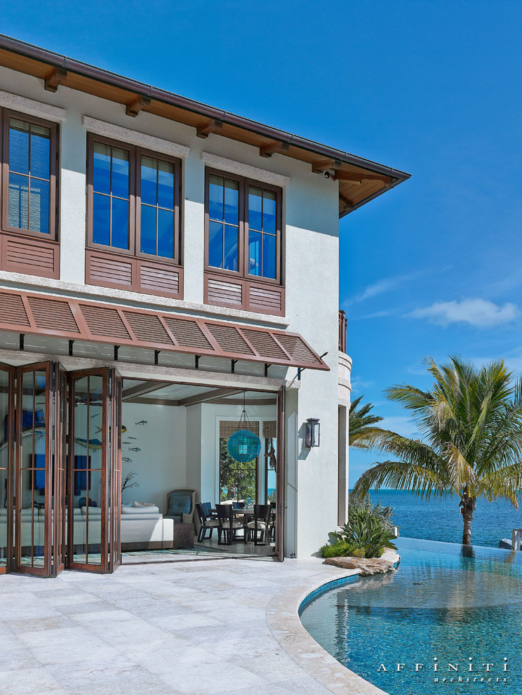 Rustic Caribbean Estate - Tropical - Exterior - Miami - by Affiniti ...