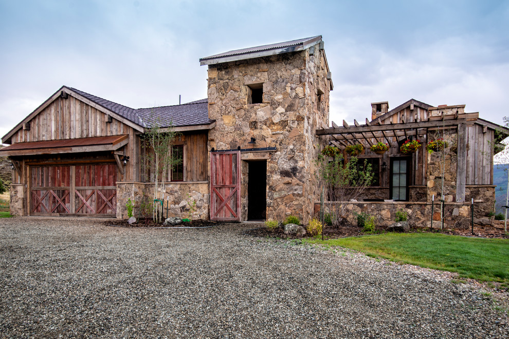 rustic colorado vacation home - Farmhouse - Exterior - Denver - by ...