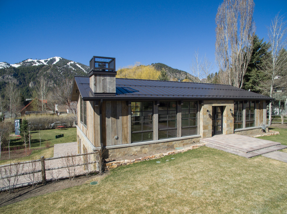 Rustic contemporary remodel in Sun Valley, Idaho - Rustic - House ...