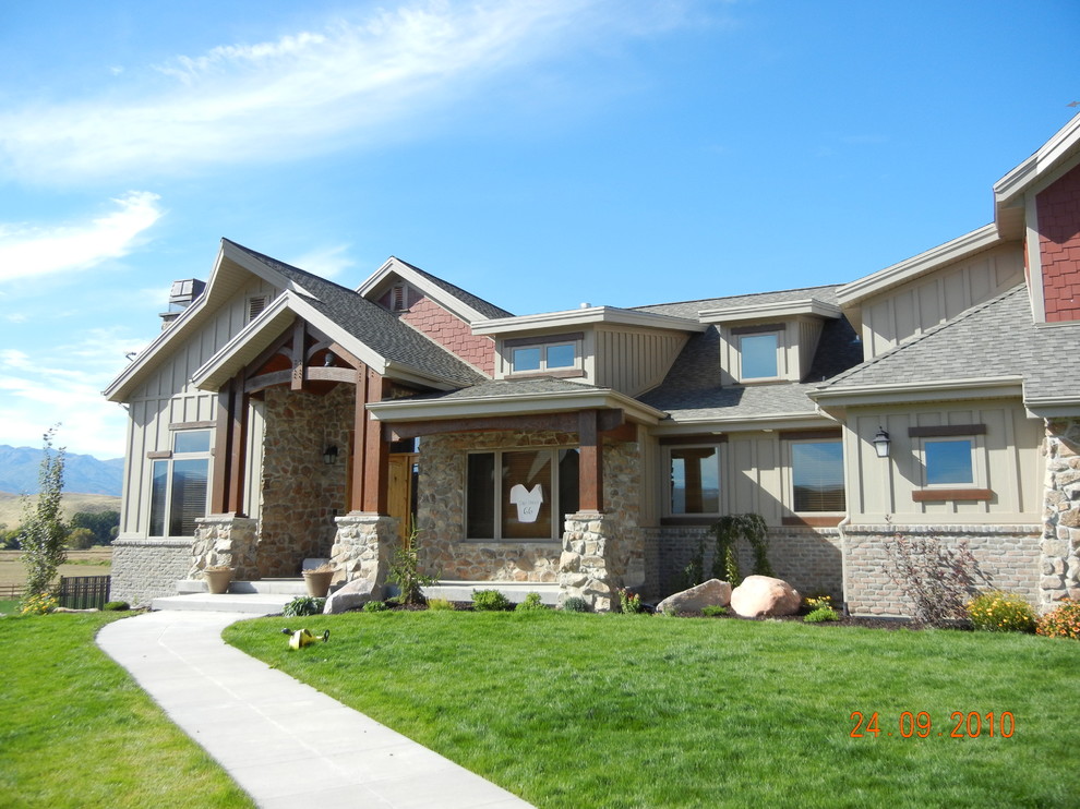 Rustic Custom - Rustic - Exterior - Salt Lake City - by Landforms ...