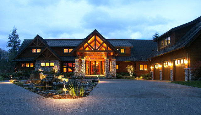 Rustic Exterior - Rustic - Exterior - Seattle | Houzz