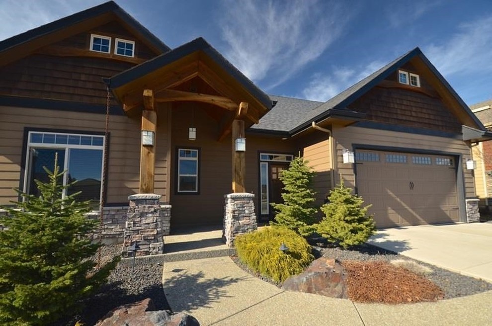 Rustic Exterior - Rustic - Exterior - Seattle - by Spokane House Plans ...