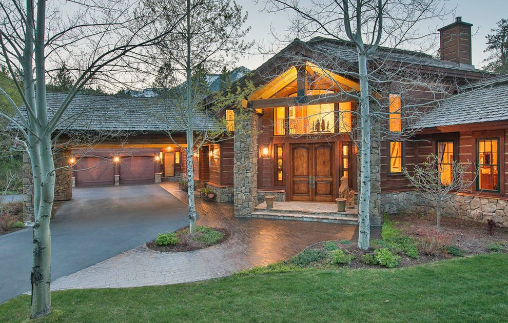 Rustic Homes - Exterior - Calgary - by John Haddon Design | Houzz