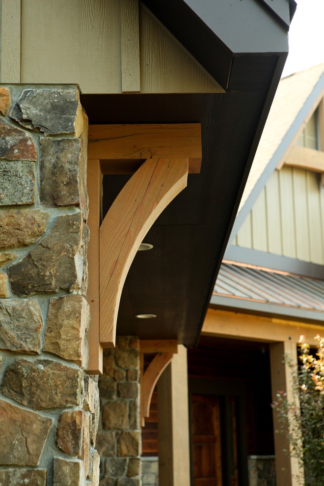 Rustic House - Rustic - Exterior - Minneapolis - by Zawadski Homes Inc ...