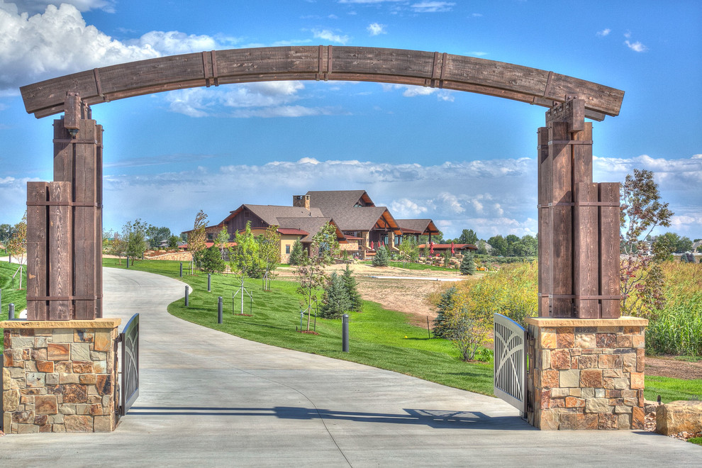 Rustic Luxury - Rustic - Exterior - Denver - by Aneka Interiors Inc ...