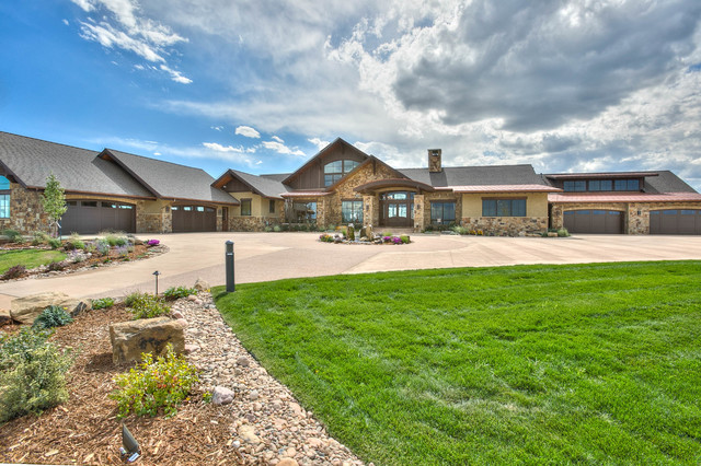 Rustic Luxury - Rustic - Exterior - Denver - by Aneka Interiors Inc ...