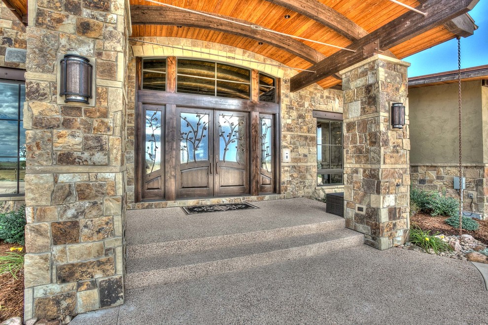Rustic Luxury - Rustic - Exterior - Denver - by Aneka Interiors Inc ...