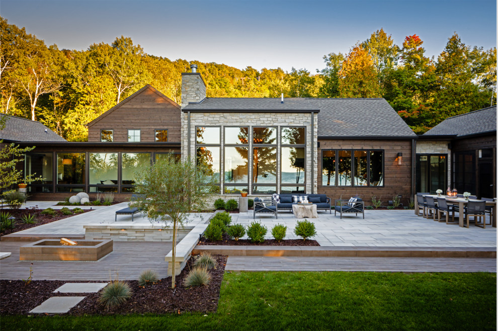 Rustic Modern Exterior Design - Rustic - Exterior - Philadelphia - by ...