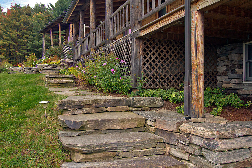 Rustic Mountain Retreat - Rustic - Exterior - Burlington - by db ...