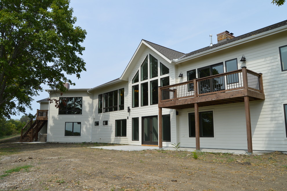 Rustic Ranch Remodel - Rustic - Exterior - Kansas City - by Schneider ...