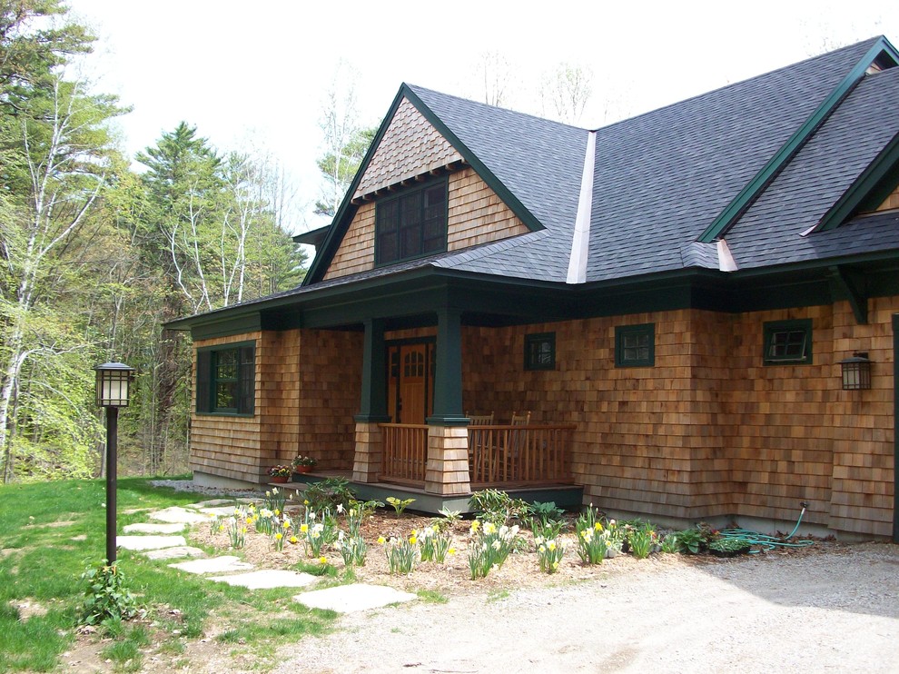 Rustic Retirement - Traditional - Exterior - Boston - by Lucy Gorham ...
