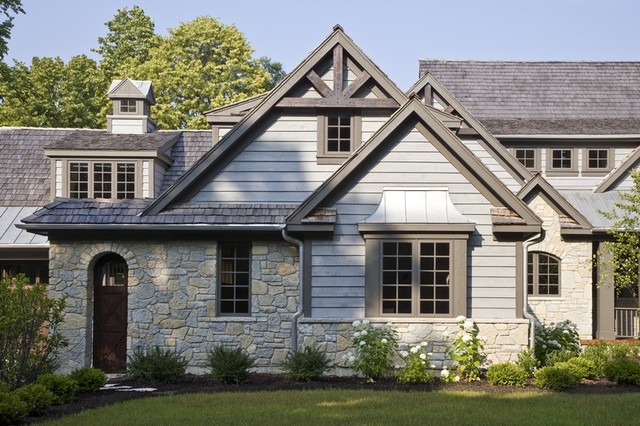 Craftsman Stained Cedar Siding