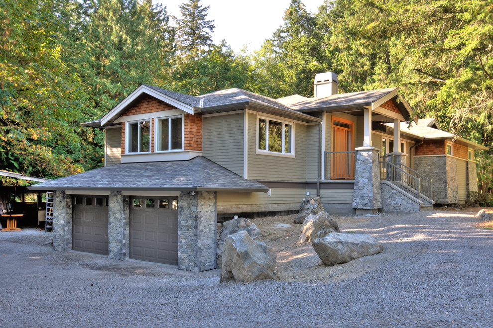 Saanich Remodel - Traditional - Exterior - Vancouver - by Step One ...